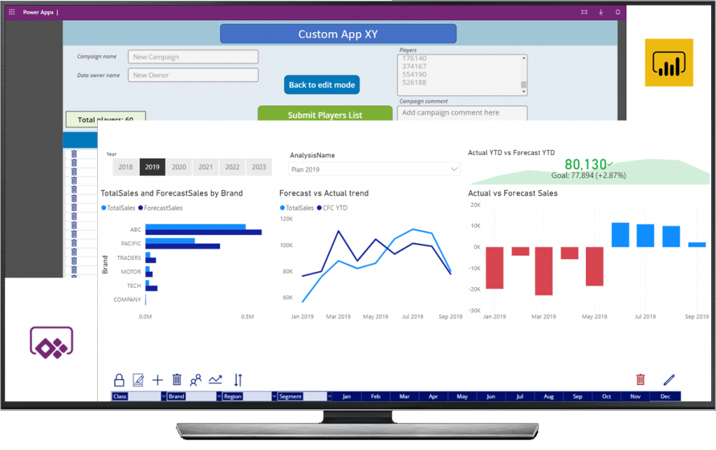 PowerApps application development - Exceed