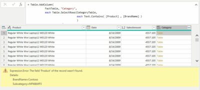 Nested functions and Table.Buffer() - Exceed