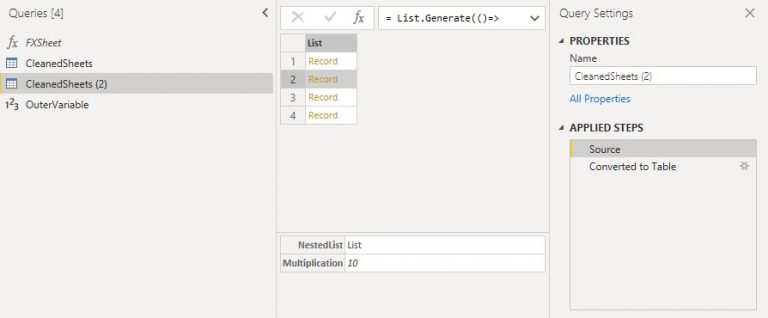 List.Generate() and Looping in PowerQuery - Exceed