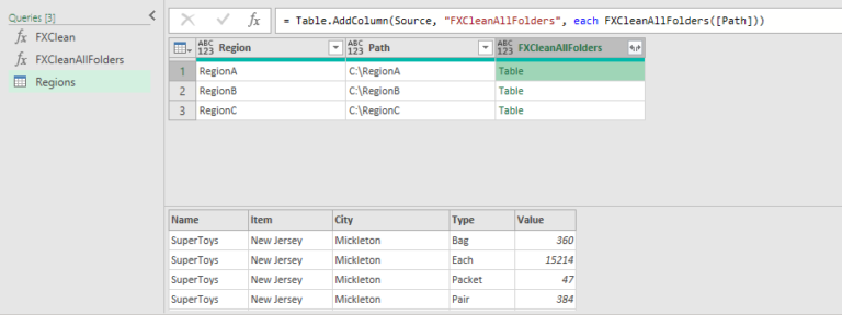 How To Process Multiple Folders With A Single Powerquery Script Exceed
