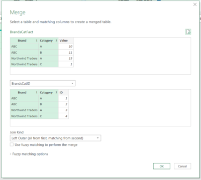 Merging with date range using Power Query - Exceed