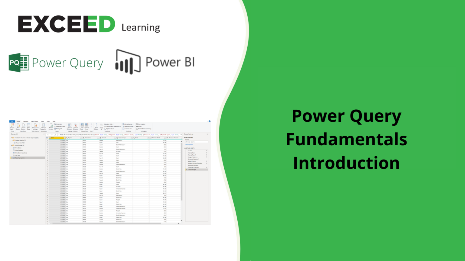 Power Query Fundamentals Course - Exceed